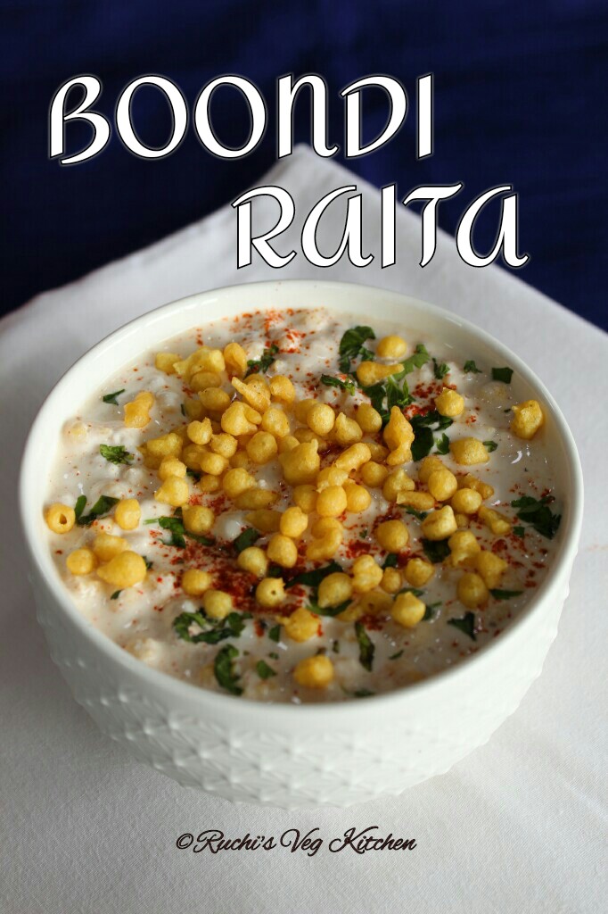 BOONDI RAITA – Ruchi's Veg Kitchen