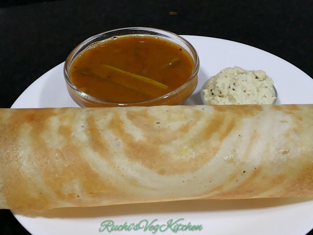 PAPER ROAST GHEE DOSA – Ruchi's Veg Kitchen