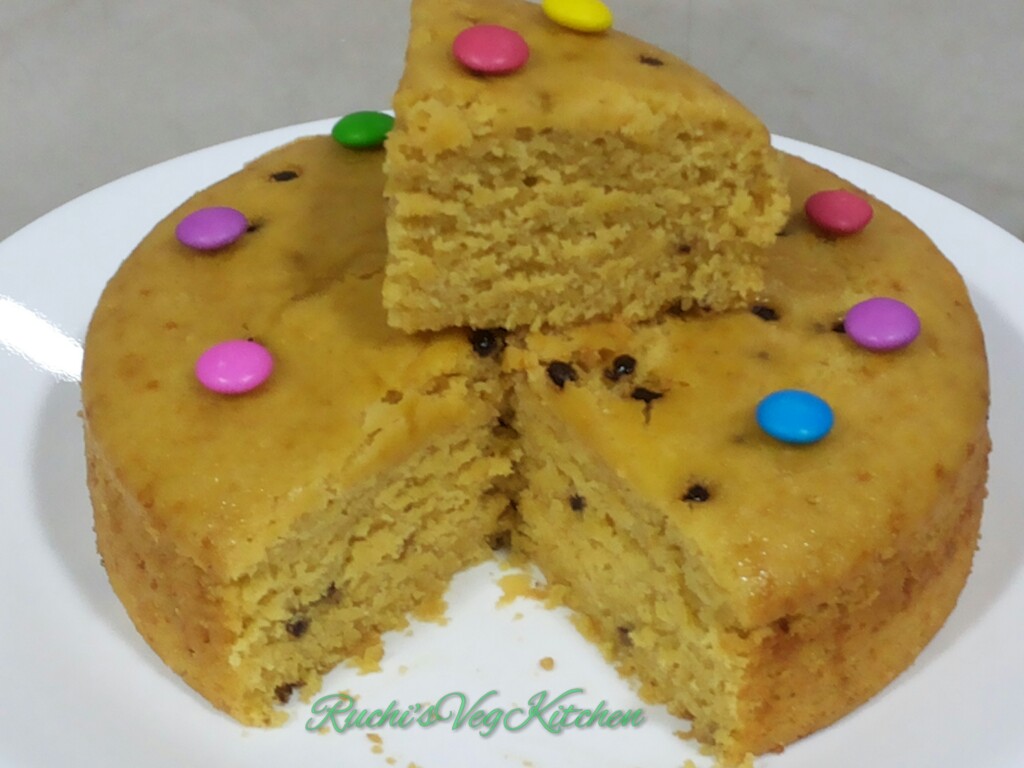 HEALTHY ORANGE CAKE – Ruchi's Veg Kitchen