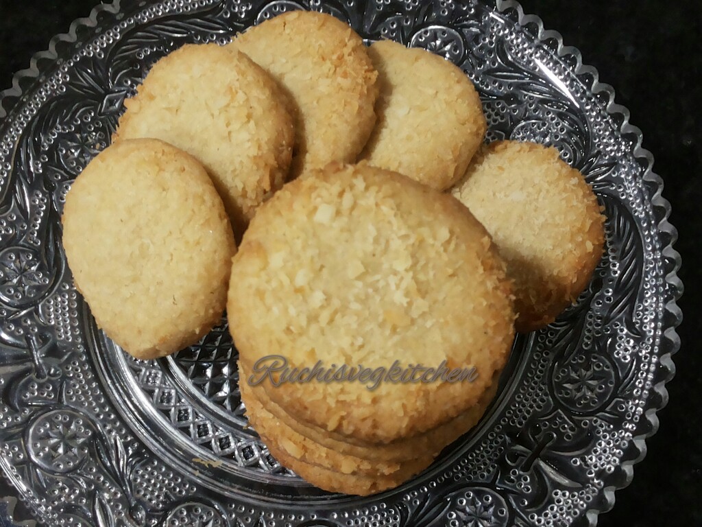 WHOLE WHEAT COCONUT COOKIES – Ruchi's Veg Kitchen