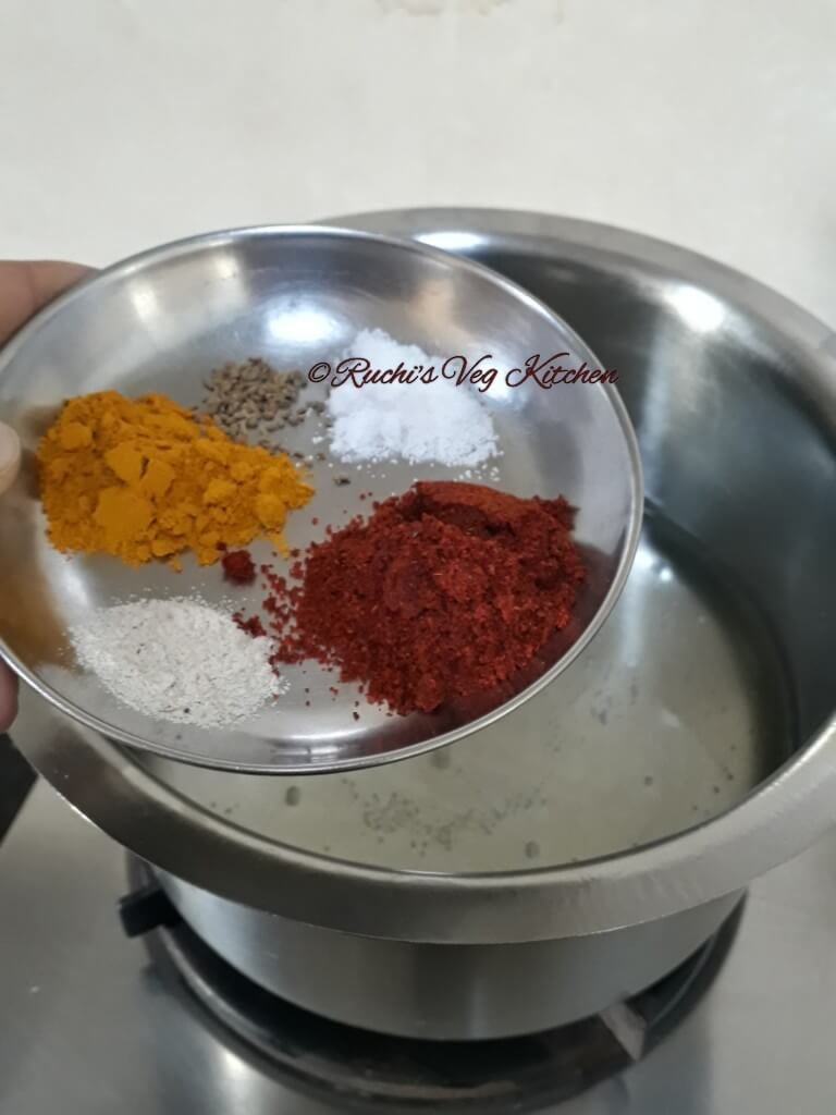 DHOKLI SUBJI / GUJARATI DHOKLI NU SHAK / CHICKPEAS FLOUR DUMPLINGS IN ...