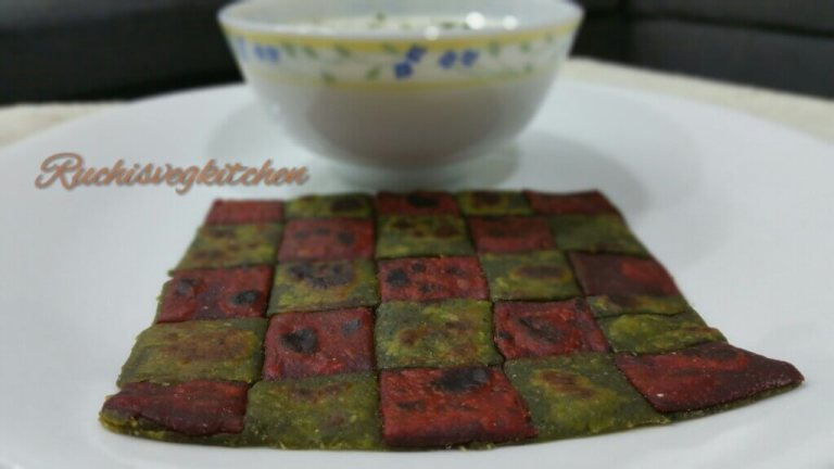 CHECKER BOARD PARATHA – Ruchi's Veg Kitchen