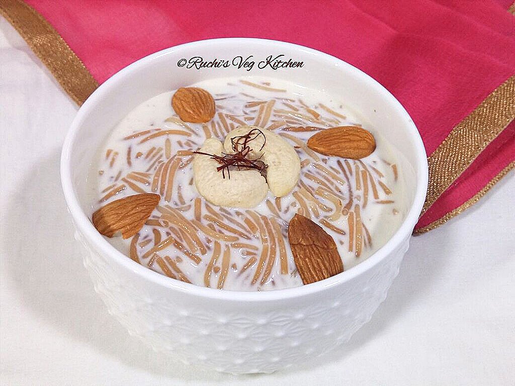VERMICELLI PUDDING/ PAYASAM / SEVAI KHEER – Ruchi's Veg Kitchen
