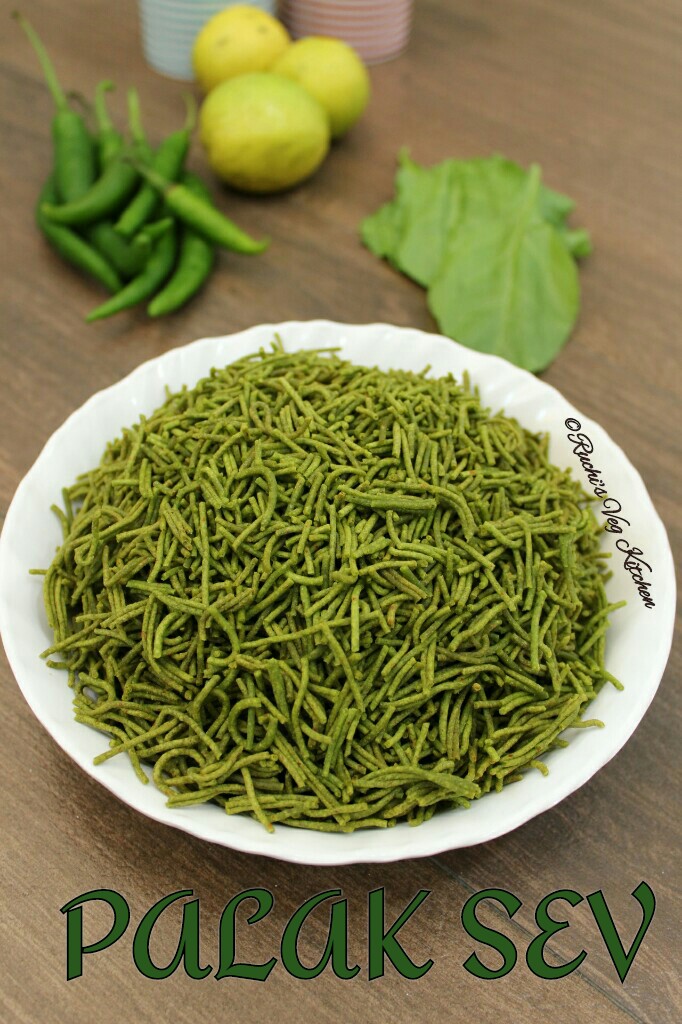 PALAK SEV – Ruchi's Veg Kitchen