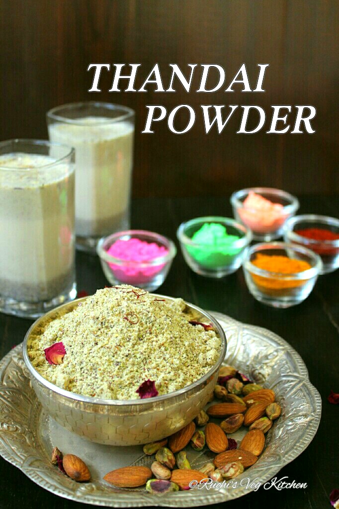 THANDAI POWDER – Ruchi's Veg Kitchen