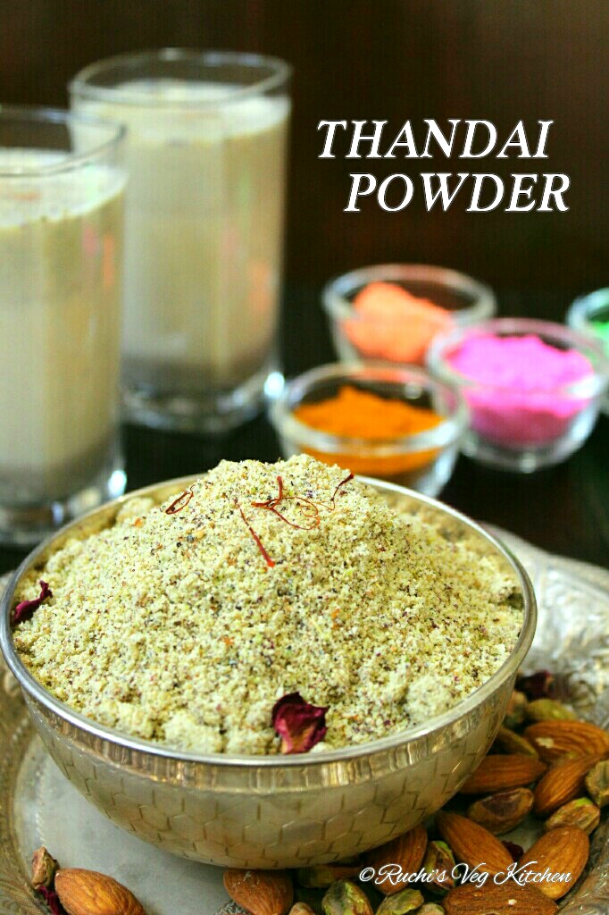 THANDAI POWDER – Ruchi's Veg Kitchen