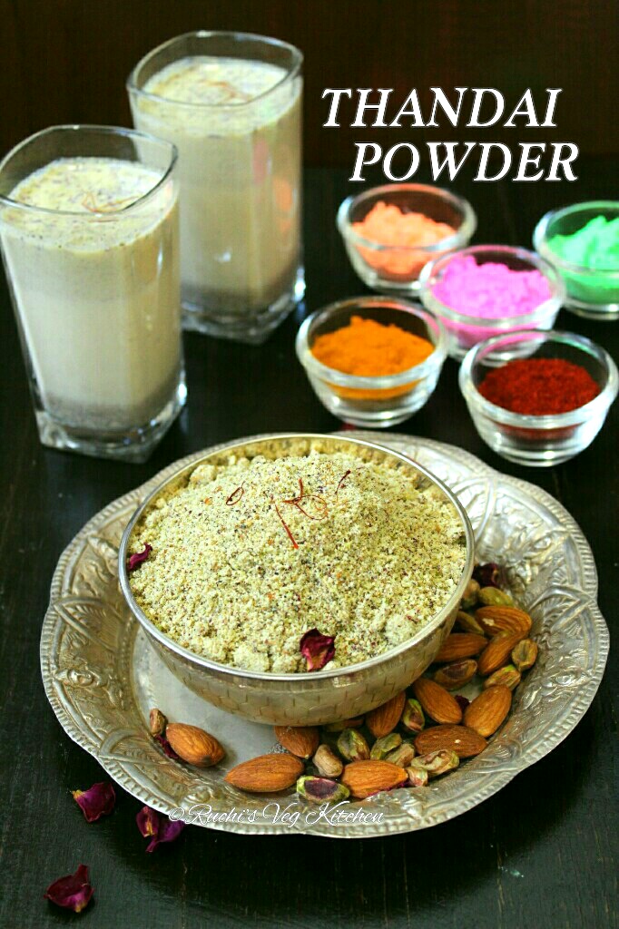 THANDAI POWDER – Ruchi's Veg Kitchen