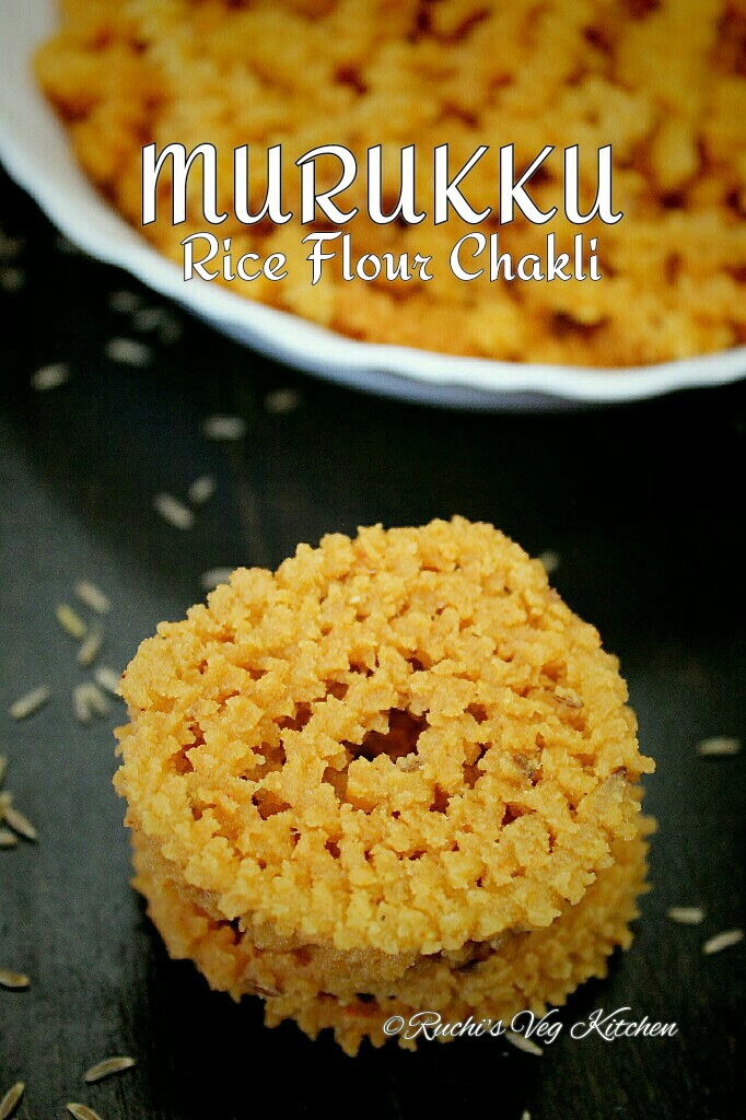 MURUKKU / RICE CHAKLI /RICE CHAKRI – Ruchi's Veg Kitchen