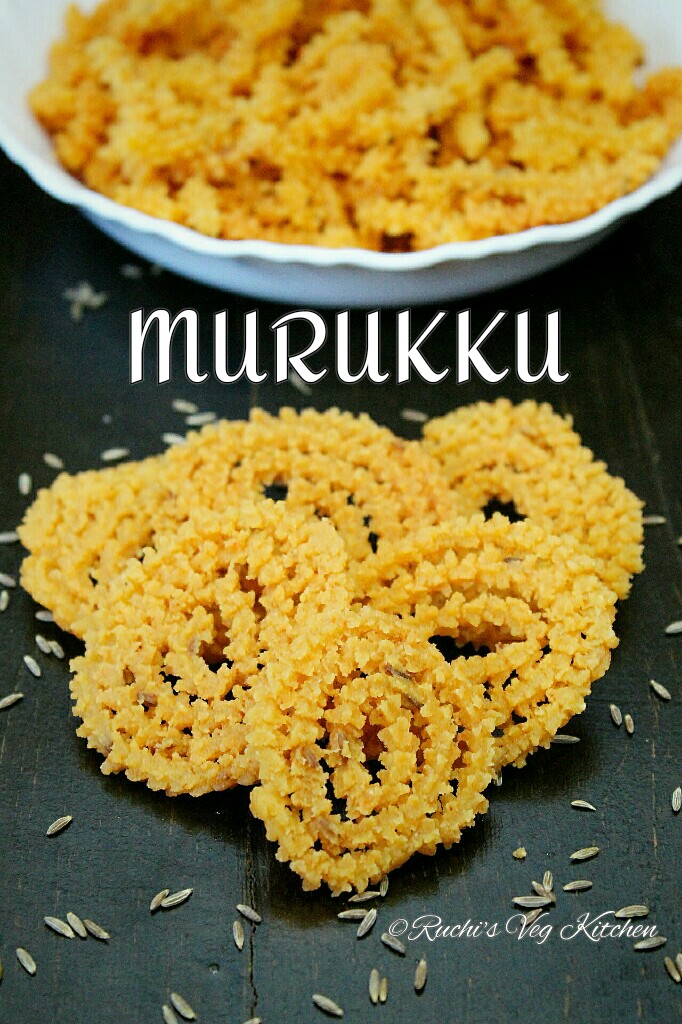 MURUKKU / RICE CHAKLI /RICE CHAKRI – Ruchi's Veg Kitchen