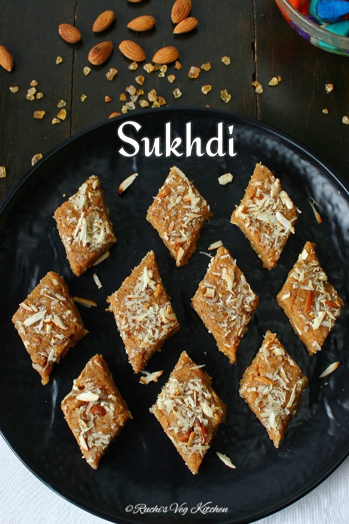 SUKHDI / GOL PAPDI / GUR PAPDI – Ruchi's Veg Kitchen