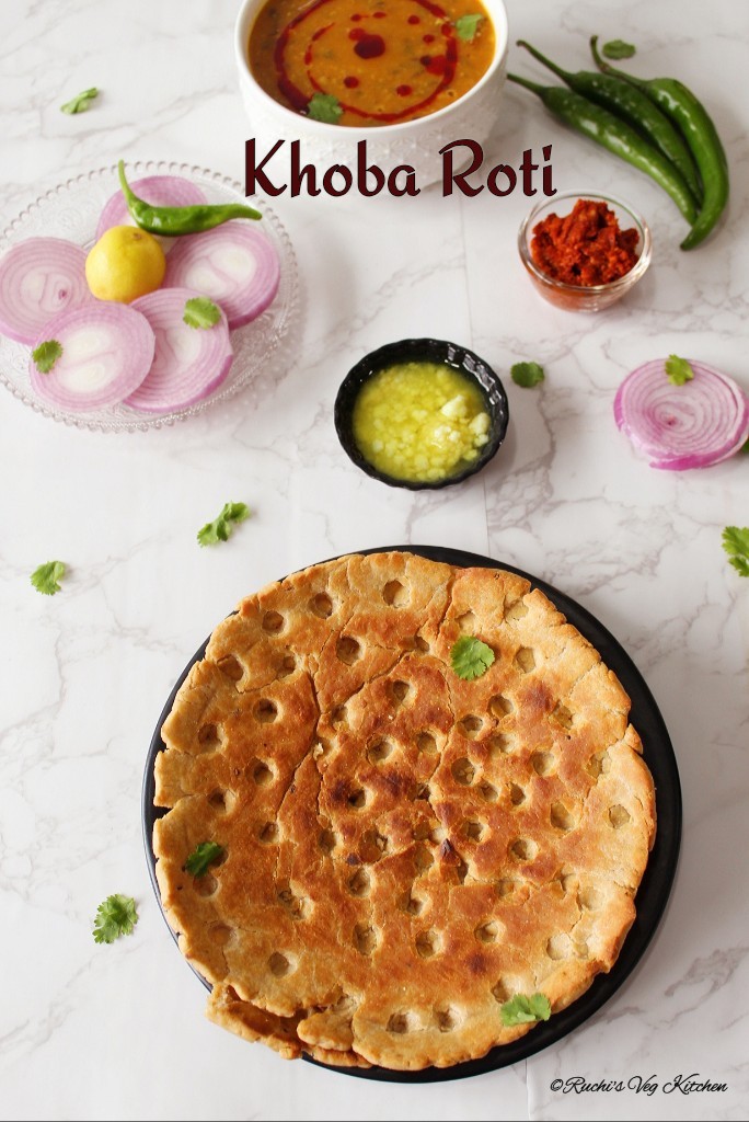 RAJASTHANI KHOBA ROTI – Ruchi's Veg Kitchen