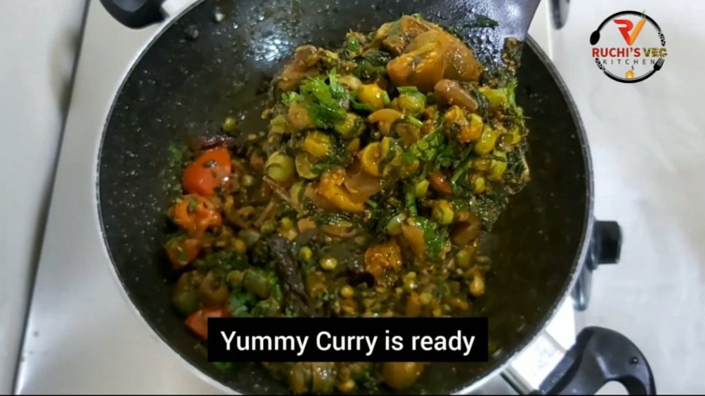 FENUGREEK, BRINJAL and PIGEON PEA CURRY / RINGAN TUVER METHI NU SHAK ...