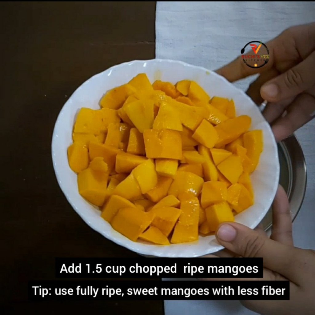 MANGO MALAI KULFI – Ruchi's Veg Kitchen