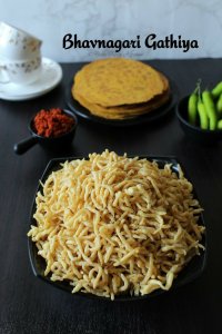 BHAVNAGARI GATHIYA / NYLON GATHIYA – Ruchi's Veg Kitchen