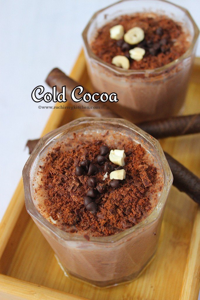 Cold Cocoa – Ruchi's Veg Kitchen