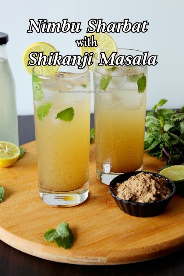 Nimbu Sharbat – Ruchi's Veg Kitchen